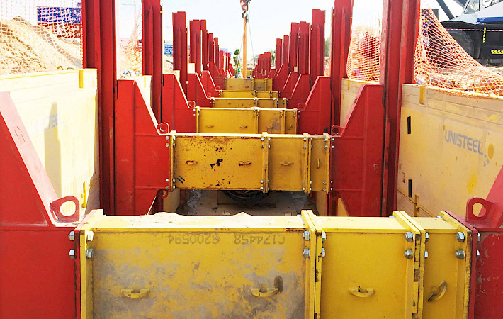 TWF Slide Rail Shoring Systems - Imeco